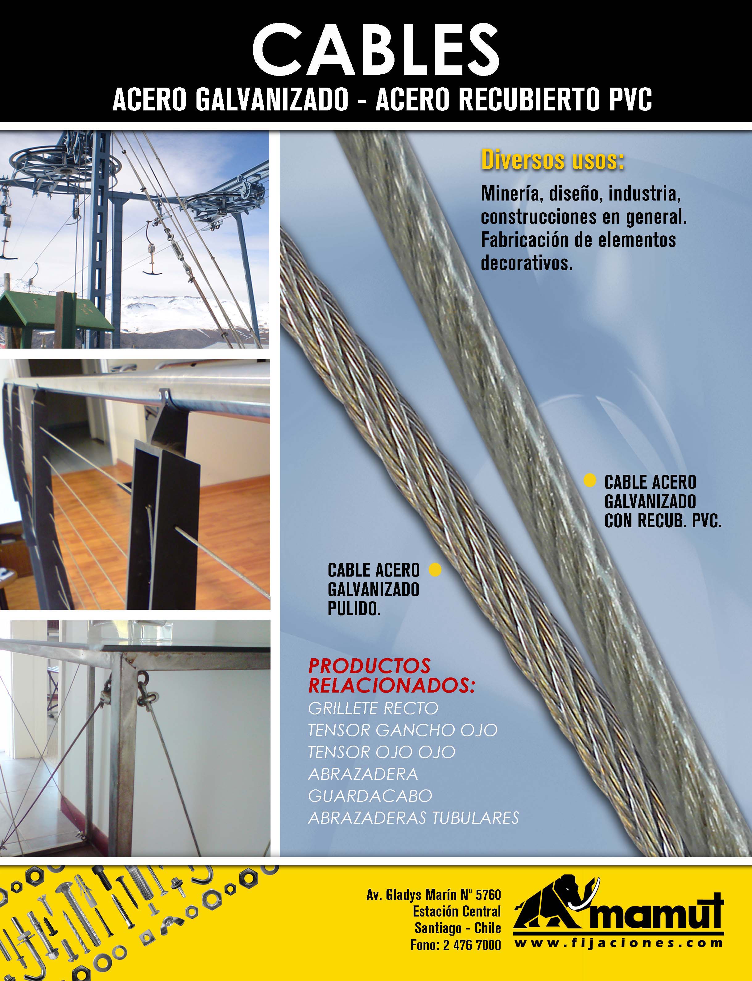 Chile pernos MAMUT pernos chile, tuercas, golillas, remaches ...